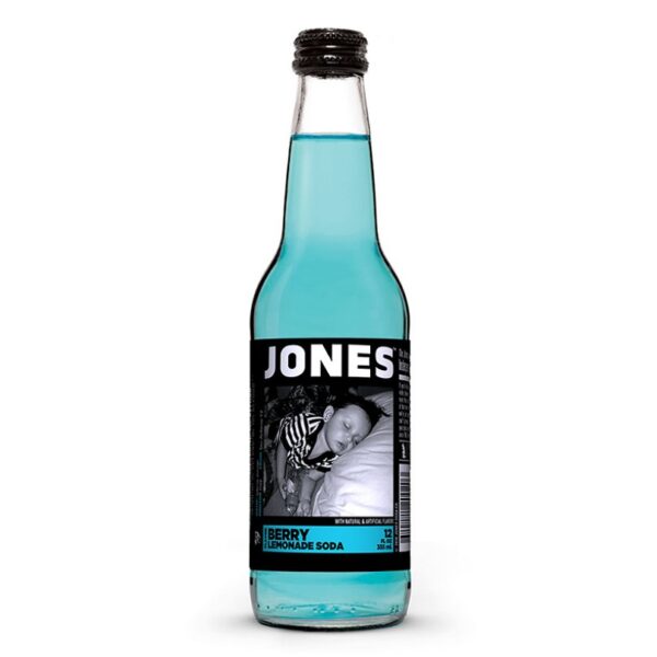 Jones Soda – Berry Lemonade – 12fl.oz (355ml) – American Soda