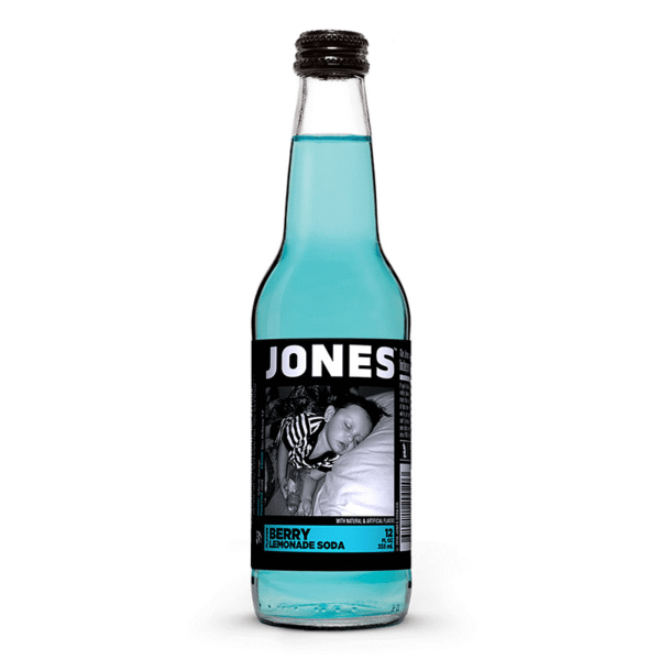 Jones Soda – Berry Lemonade – 12fl.oz (355ml) – American Soda