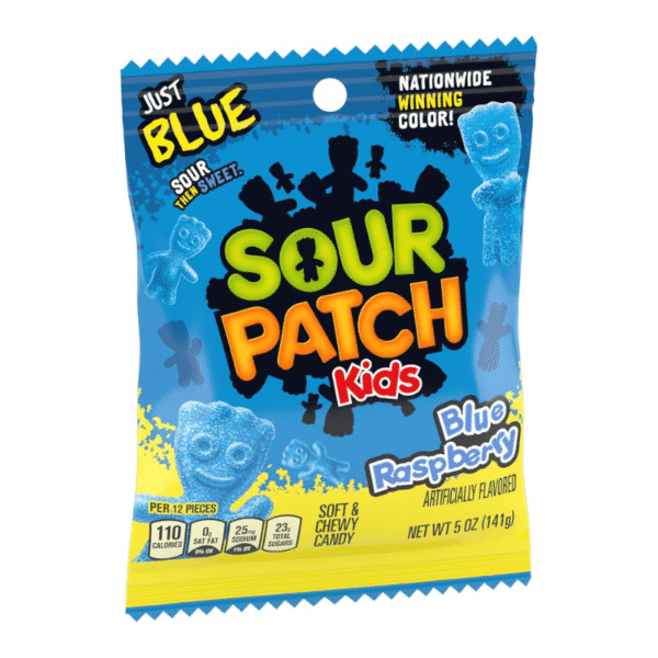 Sour Patch Kids Blue Raspberry – 5oz (141g) – American Soda